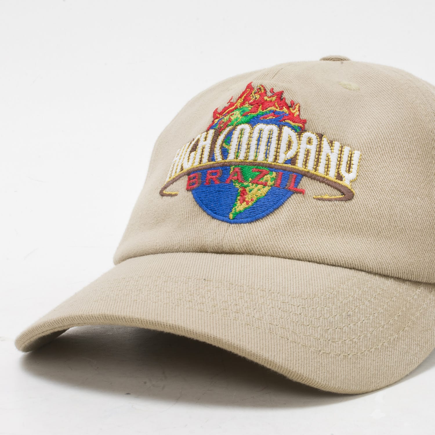 Boné 6 Panel Studios Beige High Company - Raiana Shop